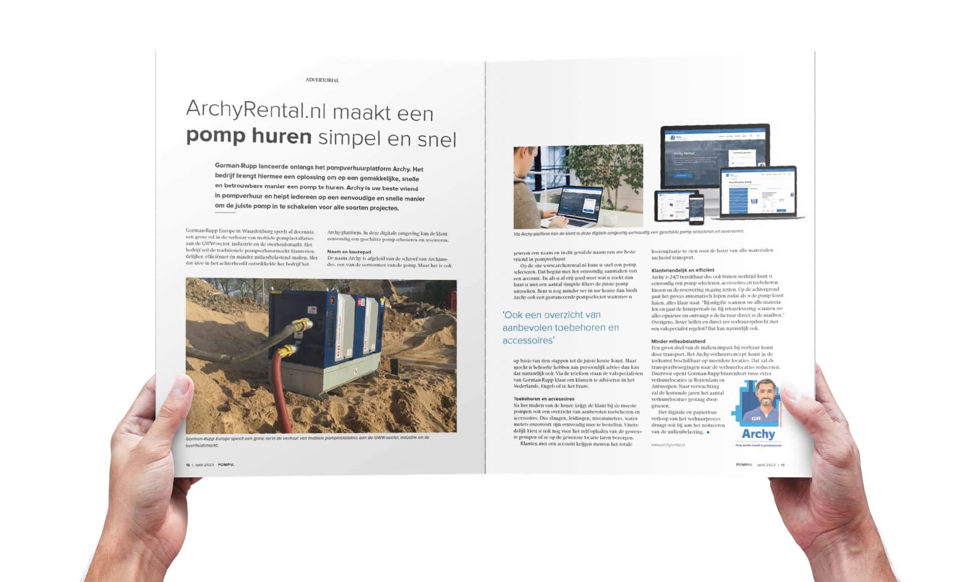 Archy in POMPNL 2-2023 - GR-pumps Europe